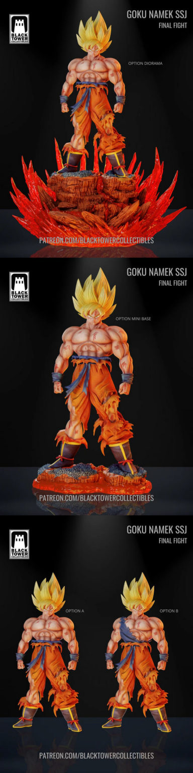 Desire FX 3d models | Goku Namek SSJ Final Fight – 3D Print Model