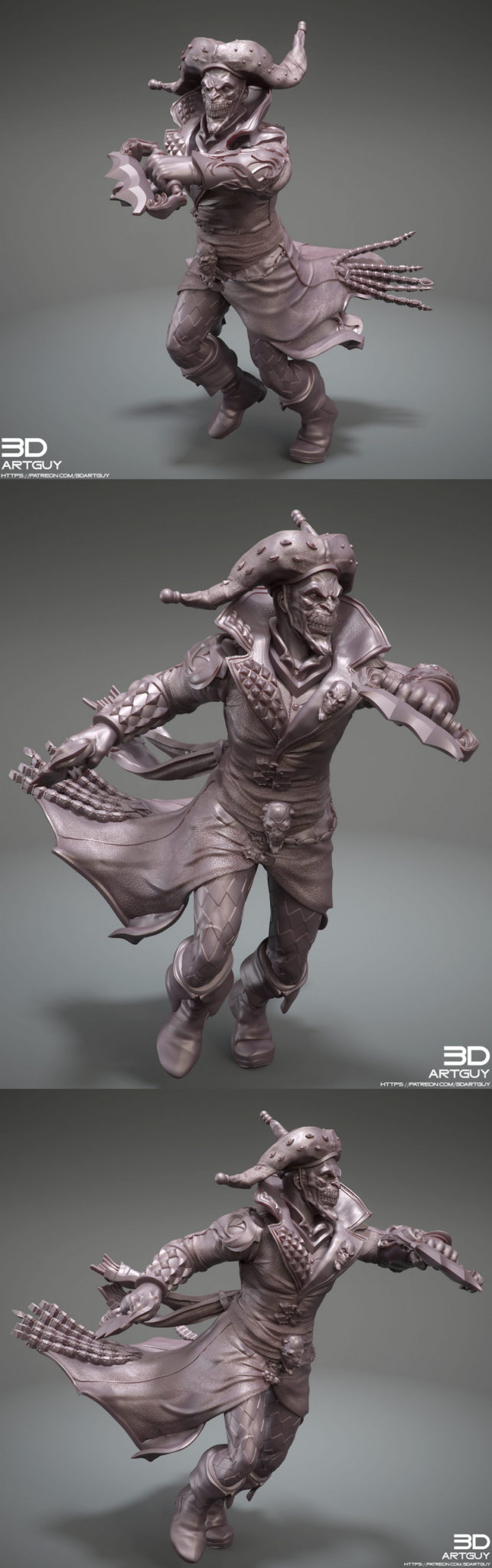 Desire FX 3d models | Space Clown – 3D Print Model