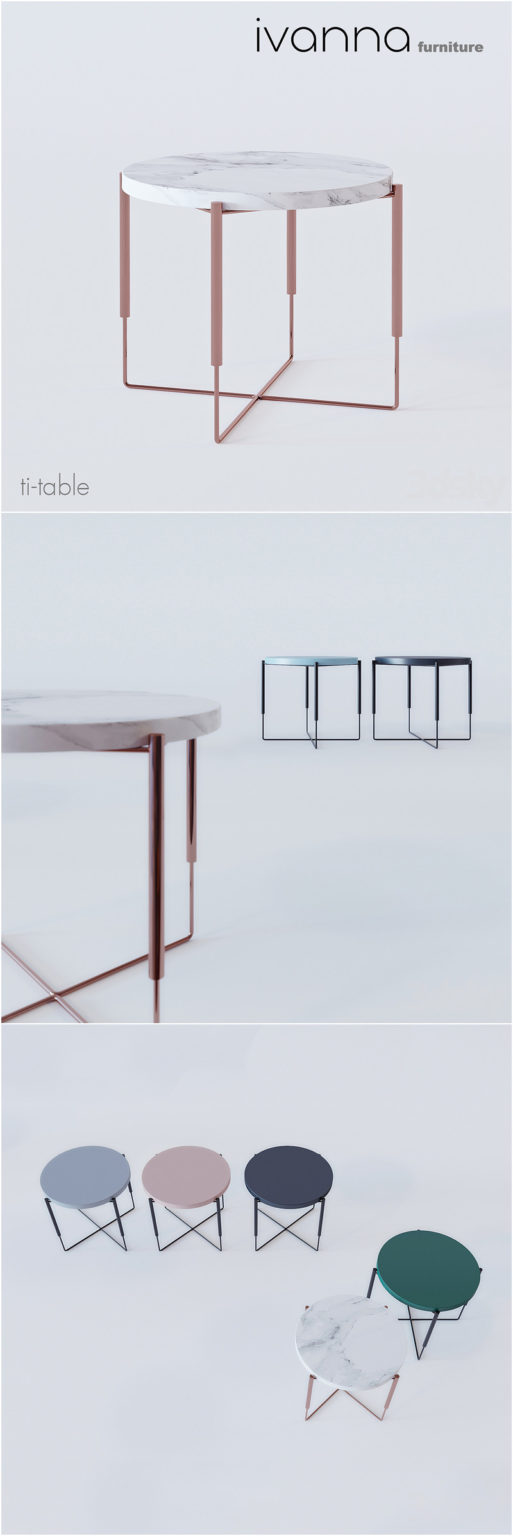 Desire FX 3d models | Ti table by IVANNA furniture – 3D Model