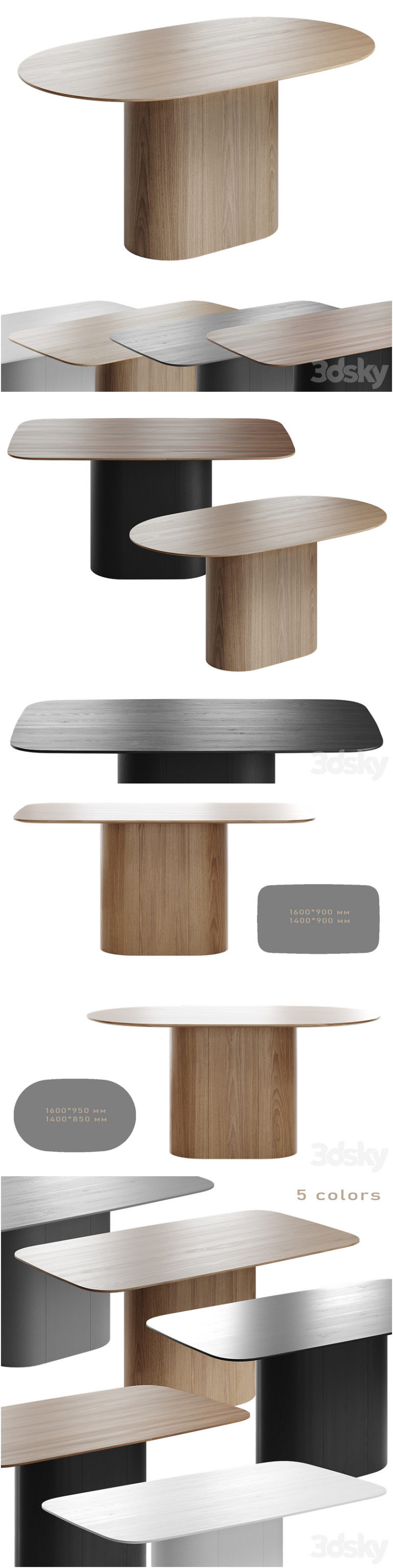Desire FX 3d models | Type Dining Table by Ellipse – 3D Model