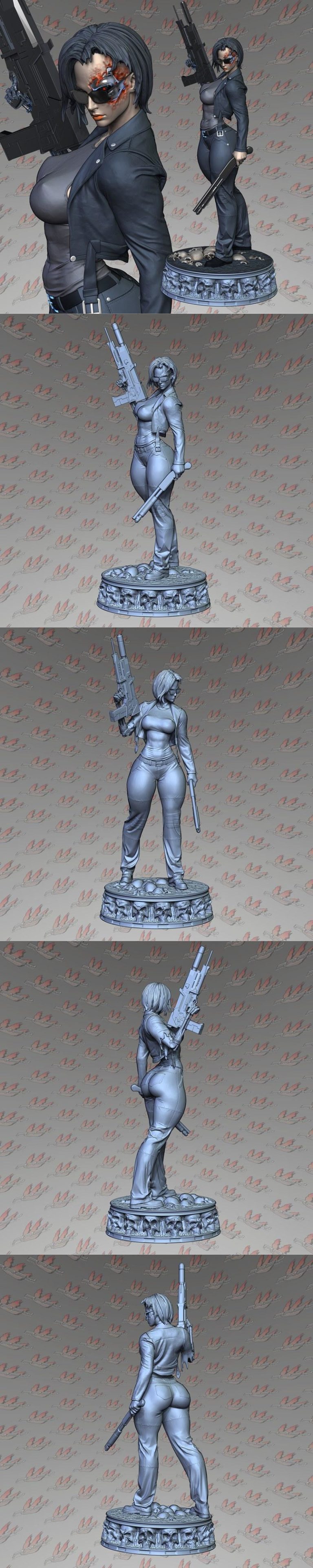 Desire FX 3d models | Prey Collection Studio – Terminator GIrl – 3D ...