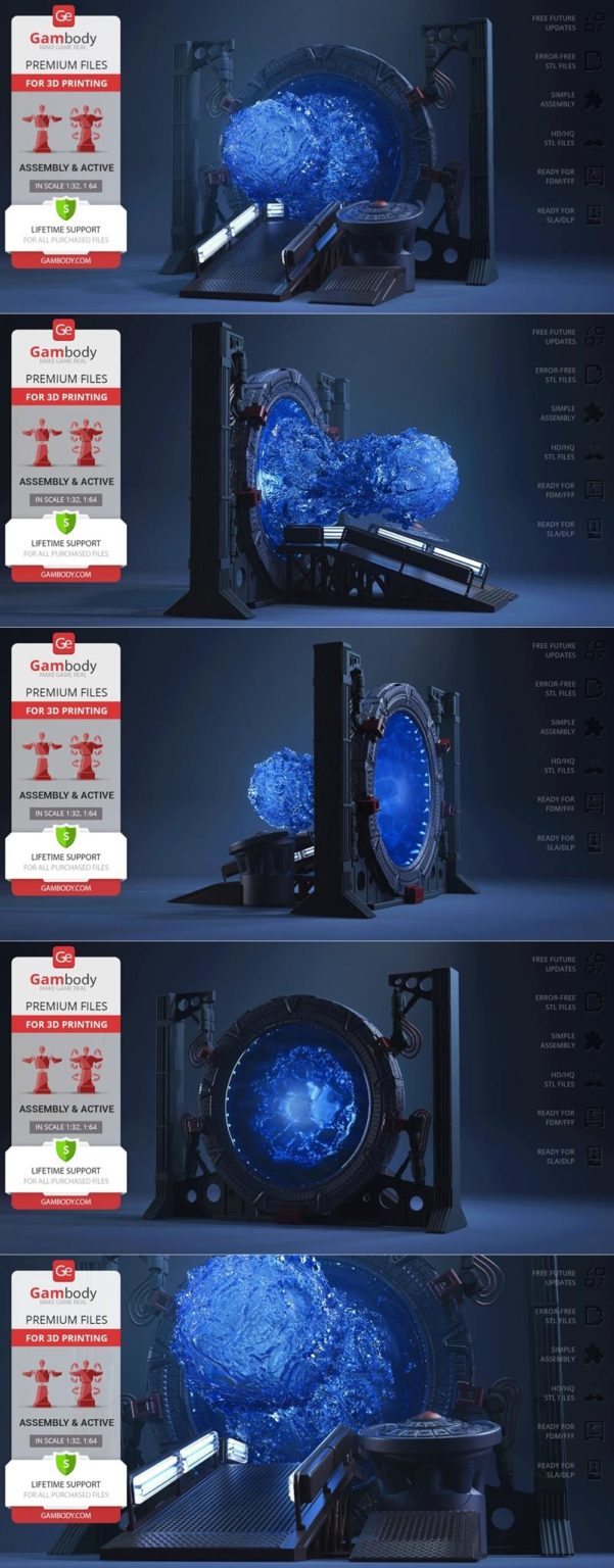 Desire FX 3d models | Gambody – Stargate – 3D Print Model STL