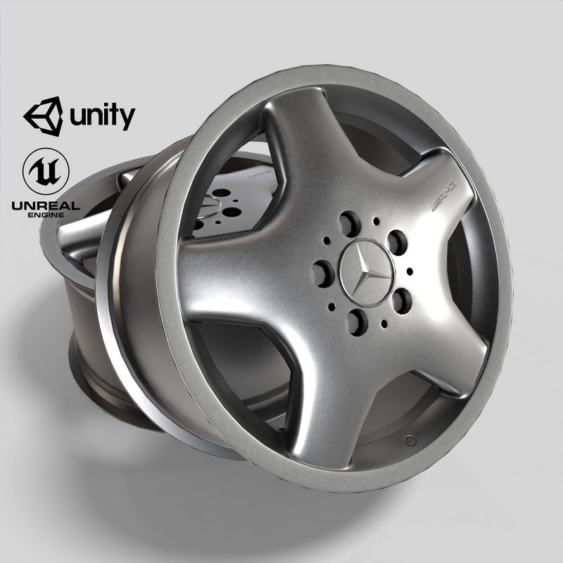 Desire FX 3d models | Car Rim Wheel Mercedes S-CLASS 888762 Low-poly 3D ...