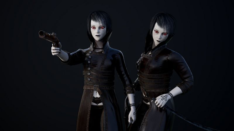 Desire FX 3d models | Blood Girl Low-poly 3D model
