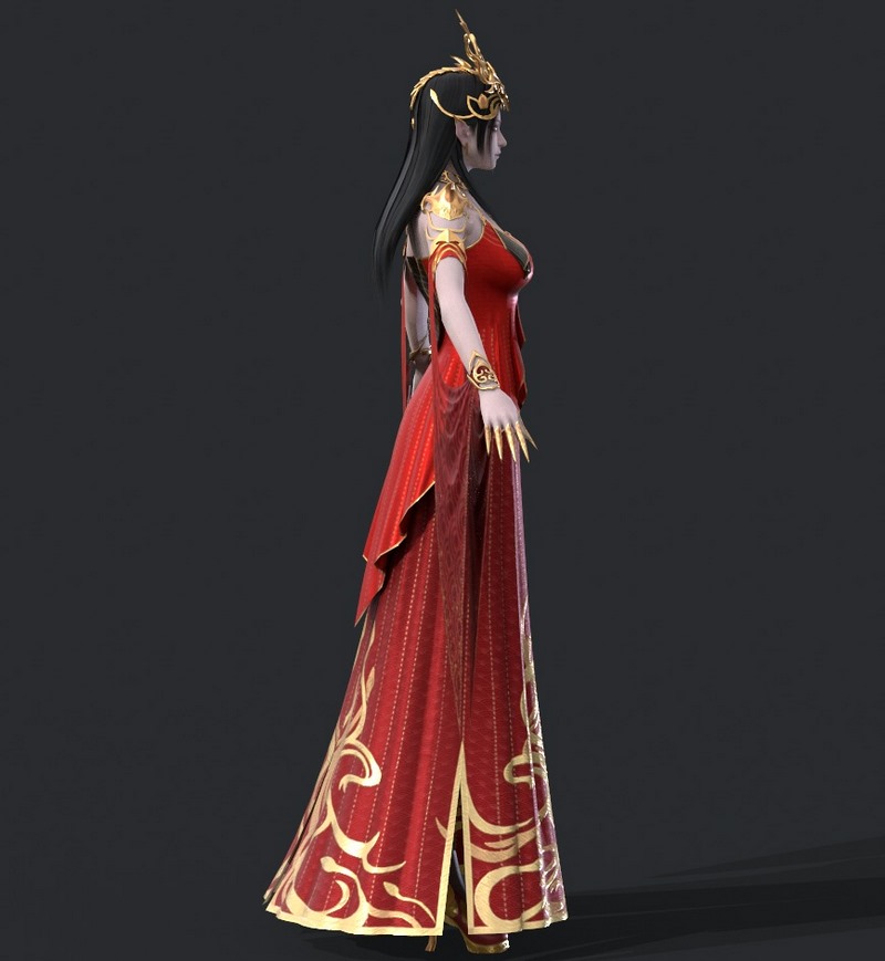 Desire FX 3d models | The Queen Low-poly 3D model