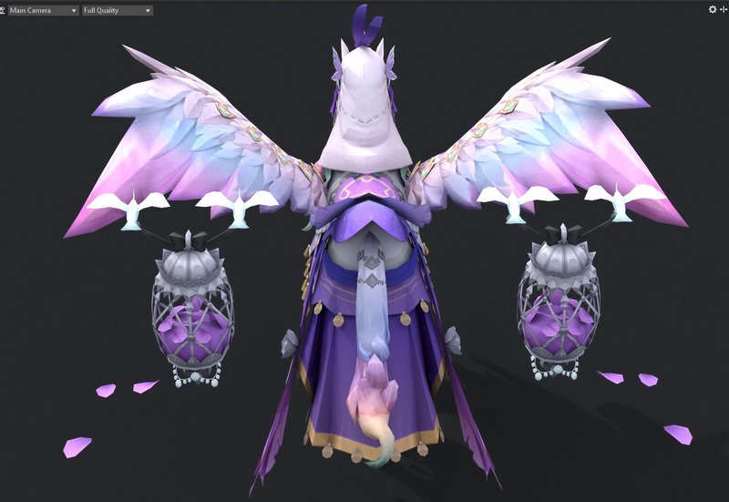 Desire FX 3d models | Pegasus fairy tale unicorn 3D model