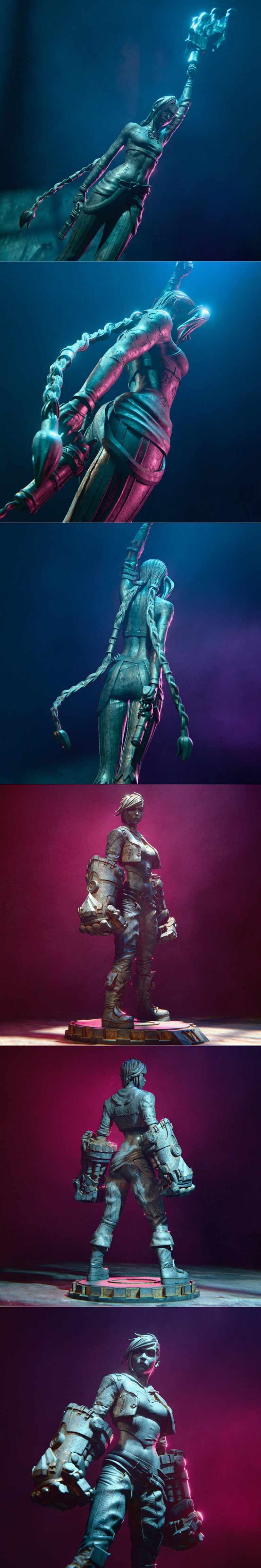 Desire FX 3d models | Ca 3d Studios – Arcane League of Legends – Jinx ...