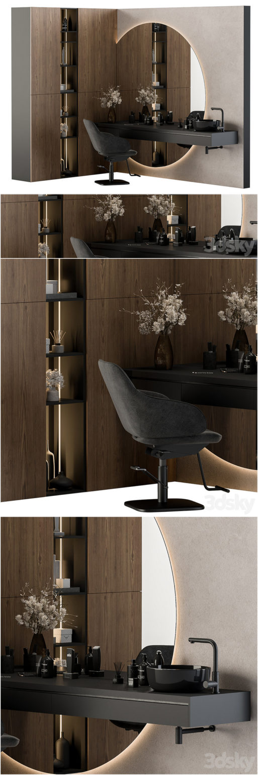 Desire FX 3d models | Beauty Salon Barber Shop 09 – 3D Model