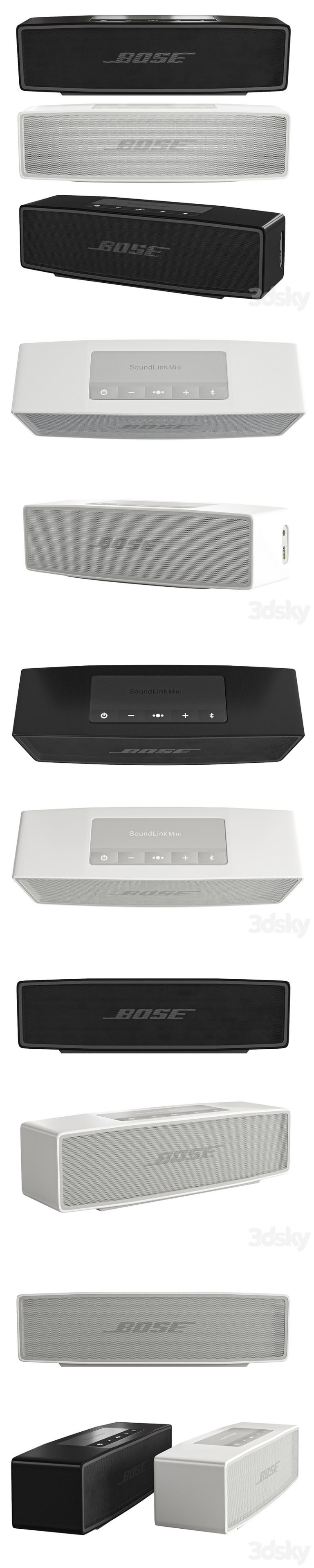 Desire FX 3d models | Bose SoundLink Mini II – 3D Model