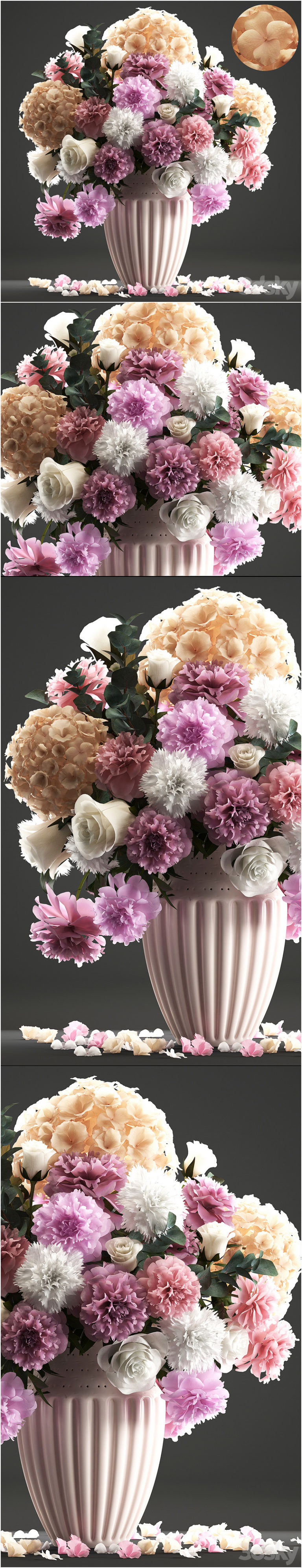 Desire FX 3d models | Bouquet of flowers 61 – 3D Model