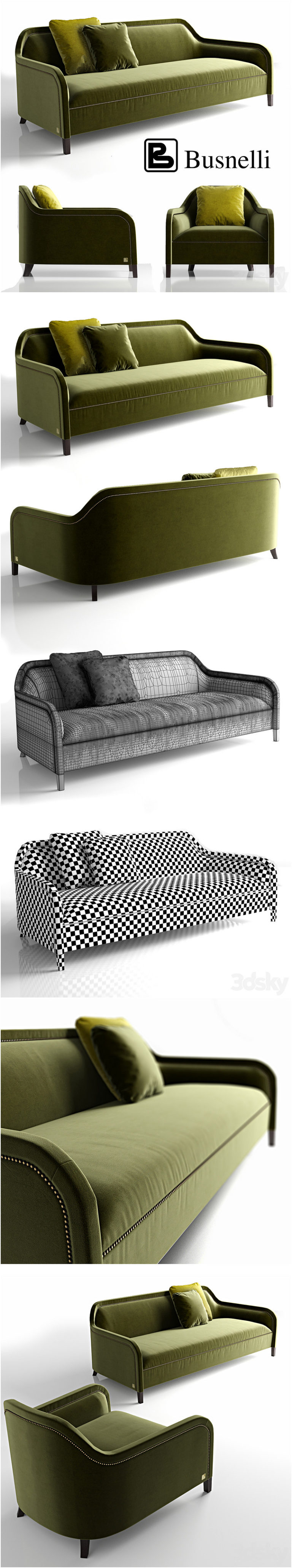 Desire FX 3d models | Busnelli arpege – 3D Model