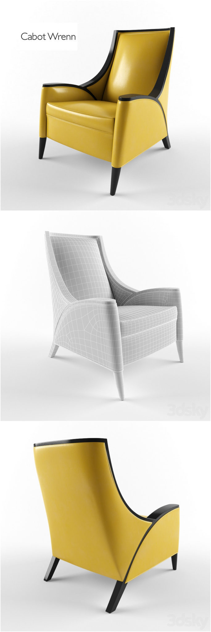 Desire FX 3d models | Cabot Wrenn Lounge Chair – 3D Model