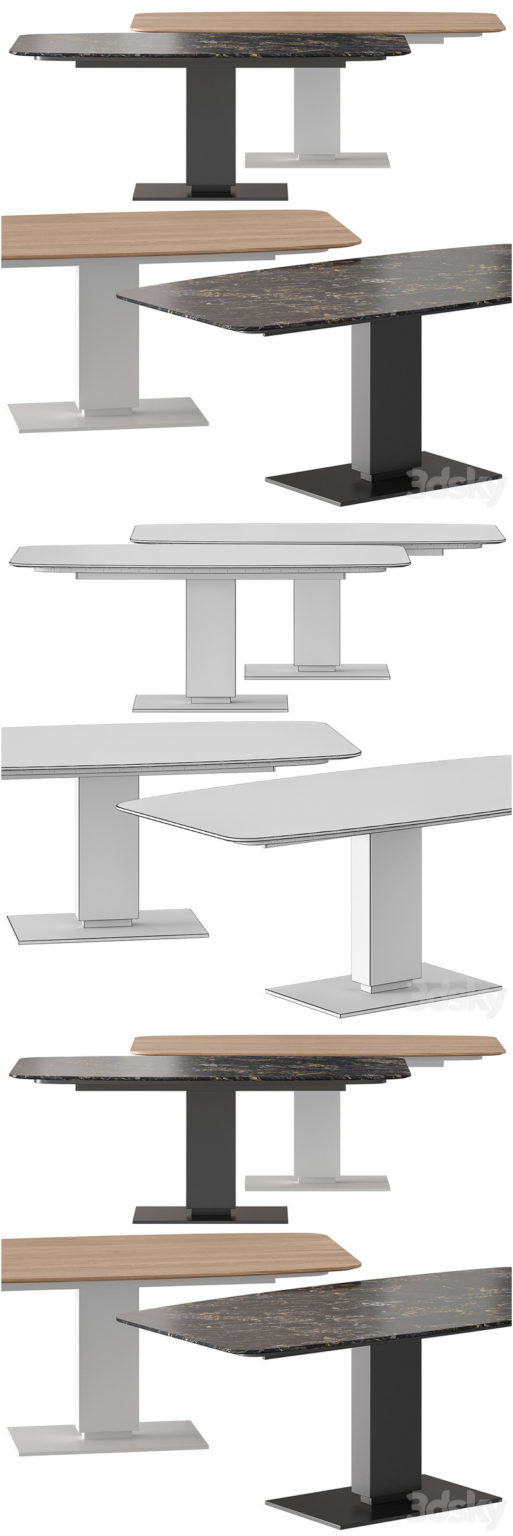Desire FX 3d models | Calligaris Echo Table – 3D Model