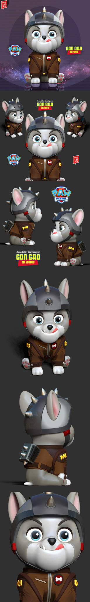 Desire FX 3d models | Hubcap – Paw Patrol – 3D Print Model