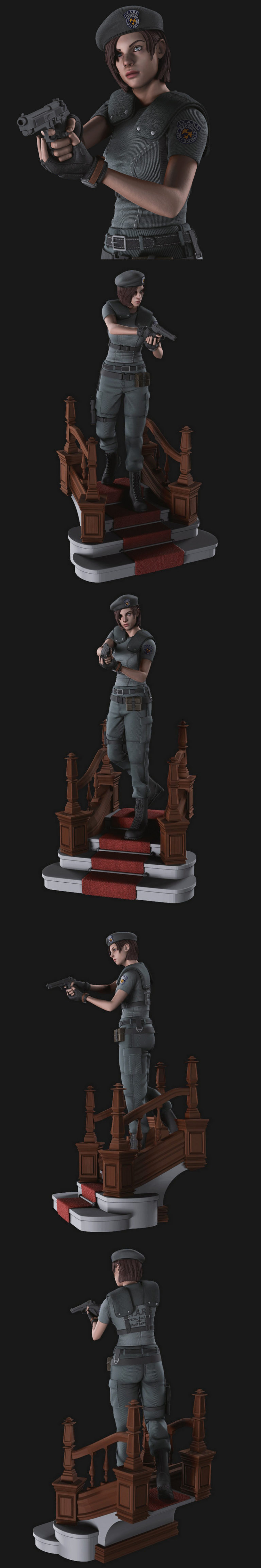Desire FX 3d models | Jill Valentine – 3D Print Model