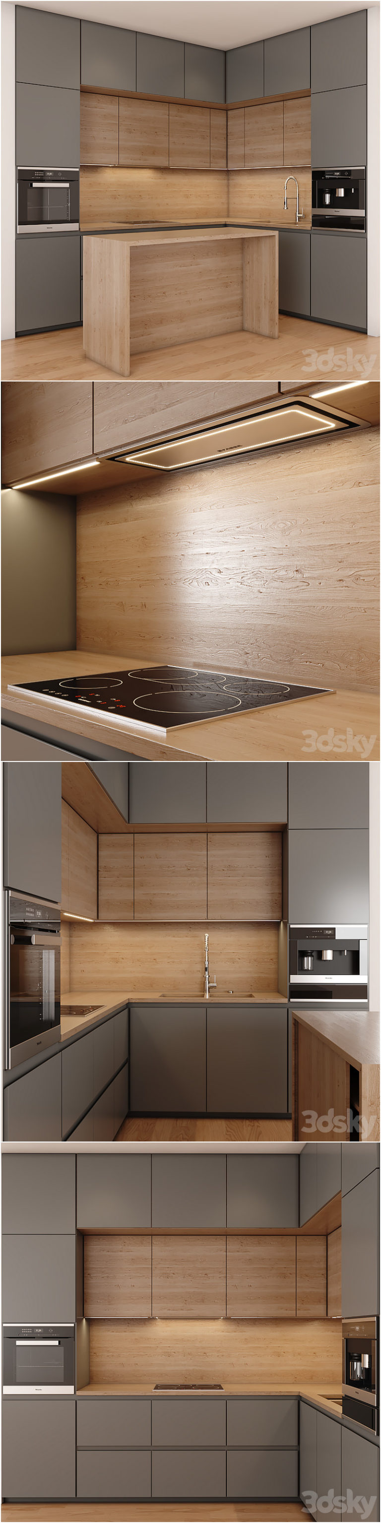 Desire FX 3d models | Kitchen 06 – 3D Model