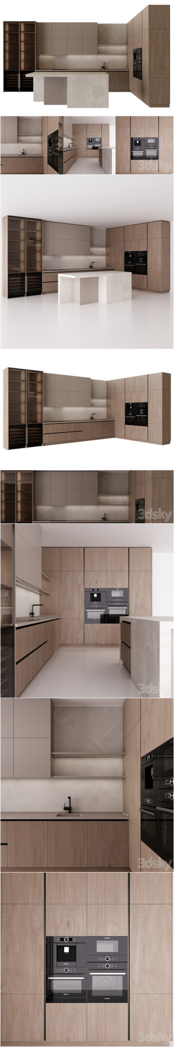 Desire FX 3d models | Kitchen in modern style 34 – 3D Model