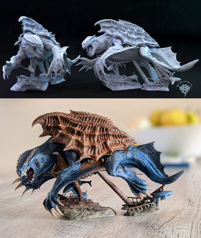 Desire FX 3d models | Mini Monster Mayhem – Depth Dragon – 3D Print Model