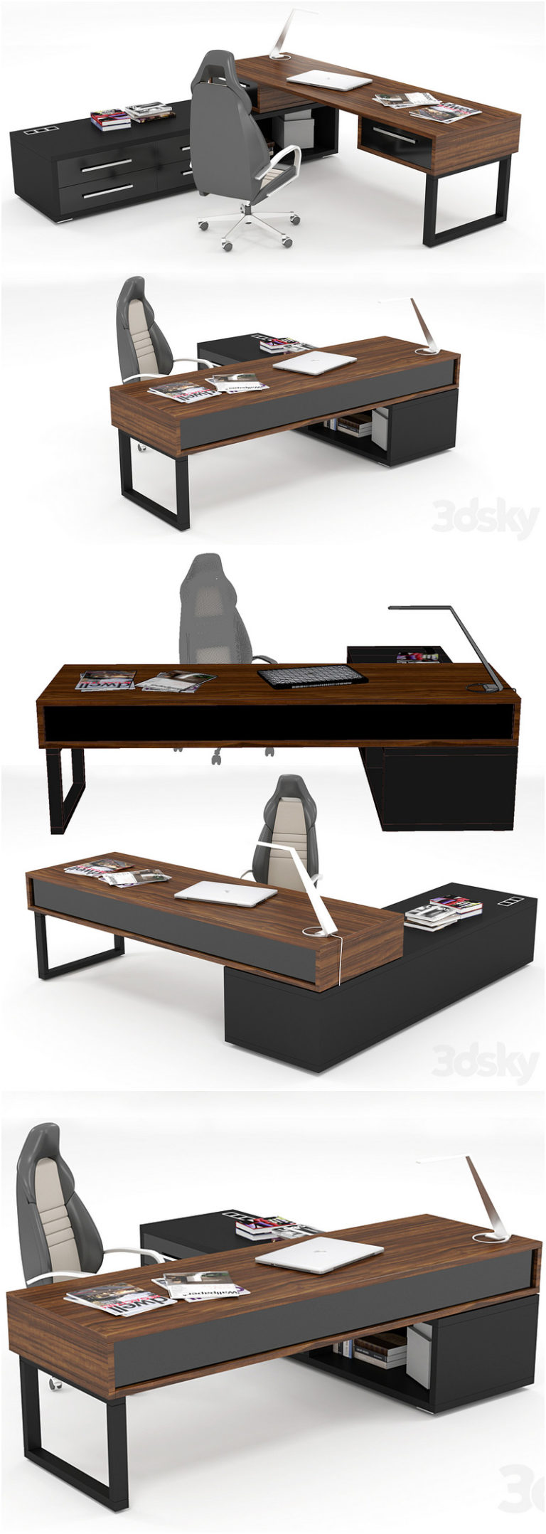 Desire FX 3d models | Office table – 3D Model