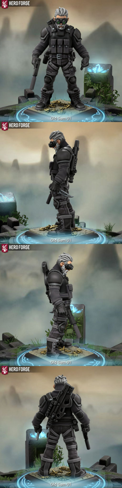 Desire FX 3d models | Old Sam Fisher Pose 1 – 3D Print Model