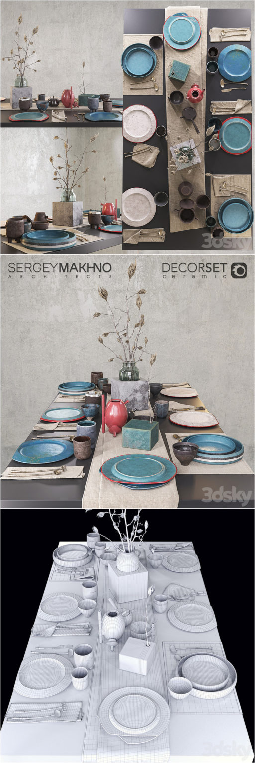 Desire FX 3d models | SMA decor set – 3D Model