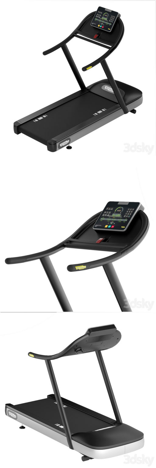 Desire FX 3d models | Technogym Jog Forma Treadmill – 3D Model