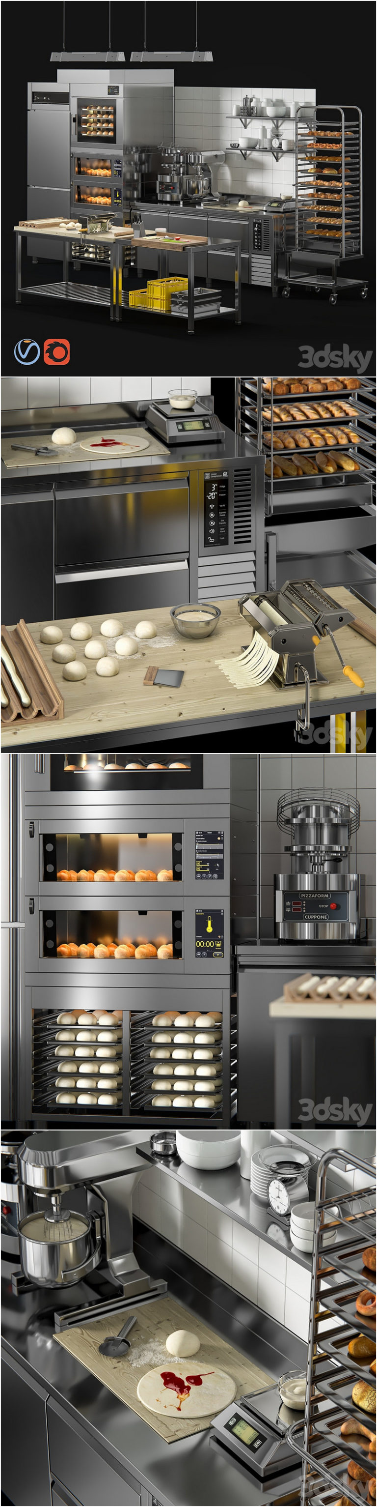 Desire FX 3d models | Bakery Equipment – 3D Model