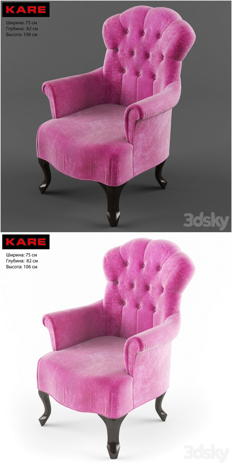 Desire FX 3d models | Chair Cafe House of Kare Design – 3D Model