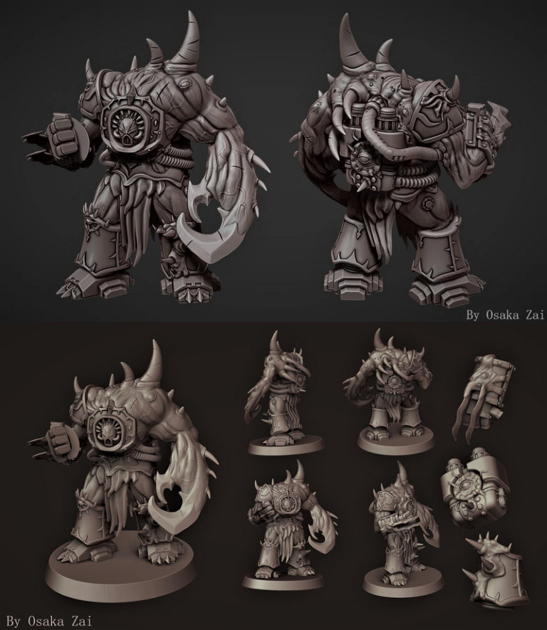 Desire FX 3d models | Chaos Mutilator – 3D Print Model