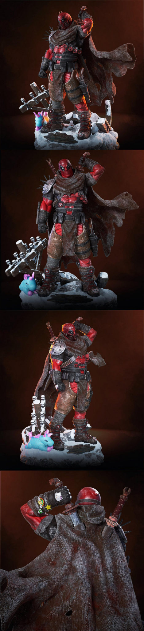 Desire FX 3d models | Deadpool Nuclear Winter – 3D Print Model