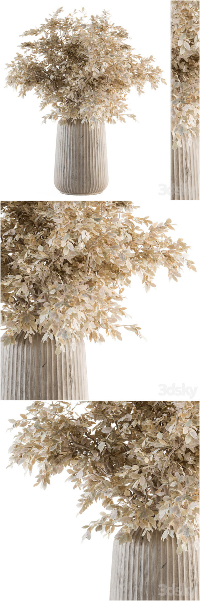 Desire FX 3d models | Dry plants 46 – Dried Plant Bouquet – 3D Model