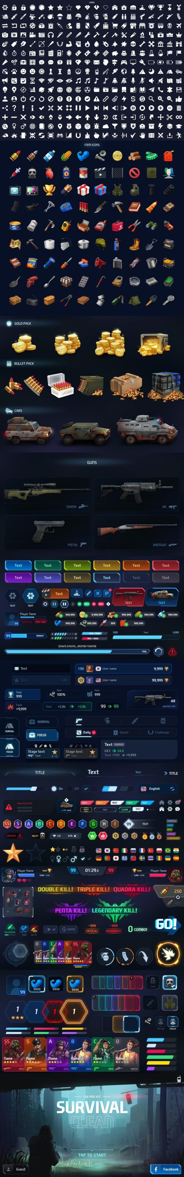 Desire FX 3d models | GUI Pro – Survival Clean v2.0.4 (27 Nov 2024)