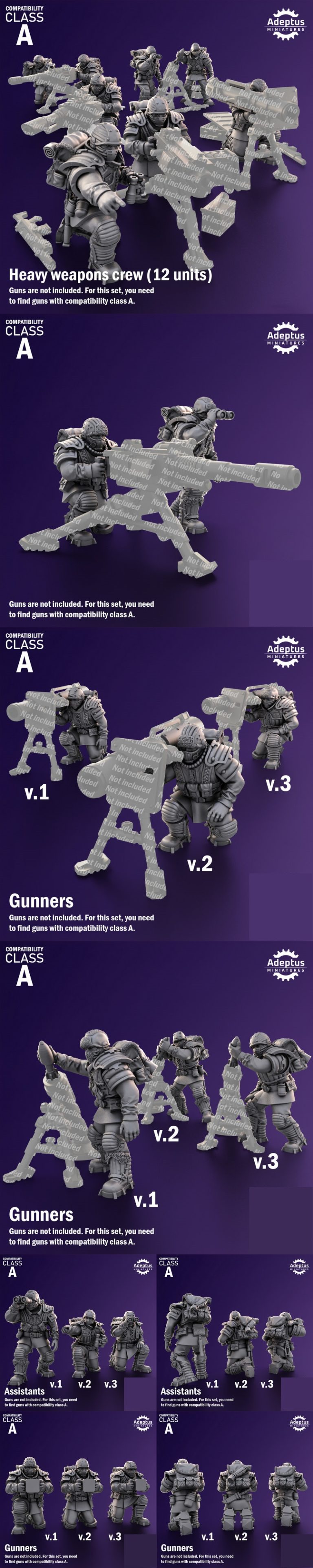 Desire FX 3d models | Heavy Weapons Team Stormworn Troops Imperial ...