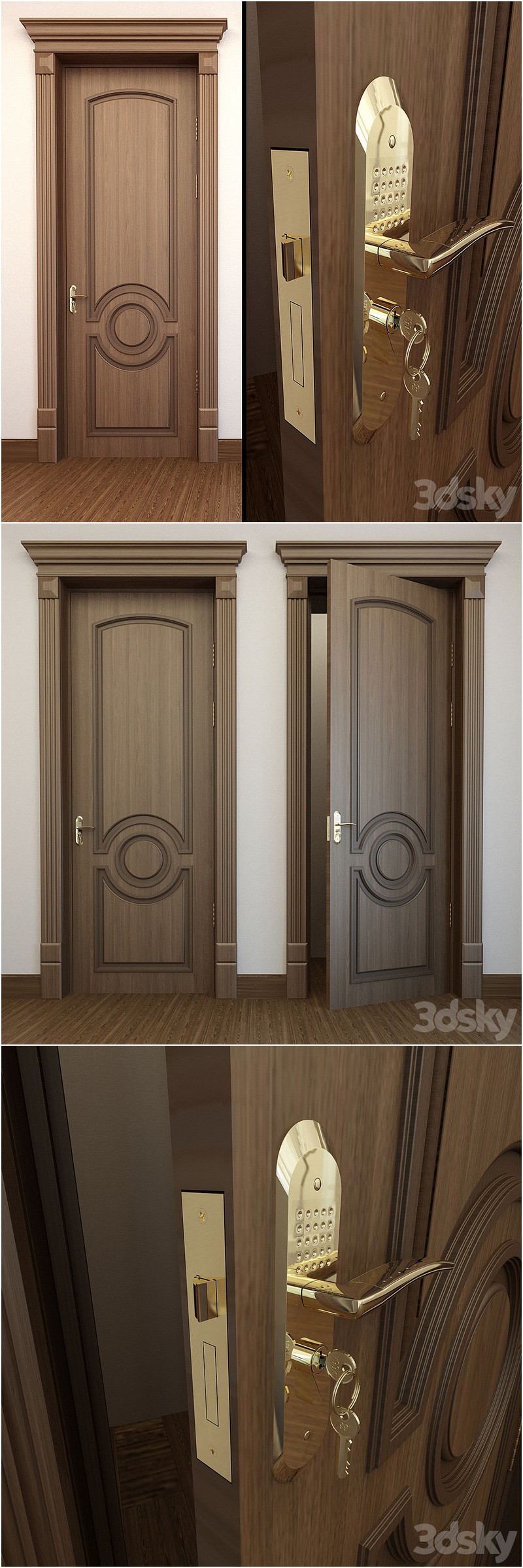 Desire FX 3d models | MDF doors №1 – 3D Model