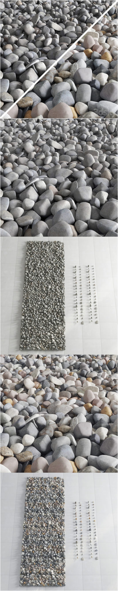 Desire FX 3d models | Pebble color road – 3D Model
