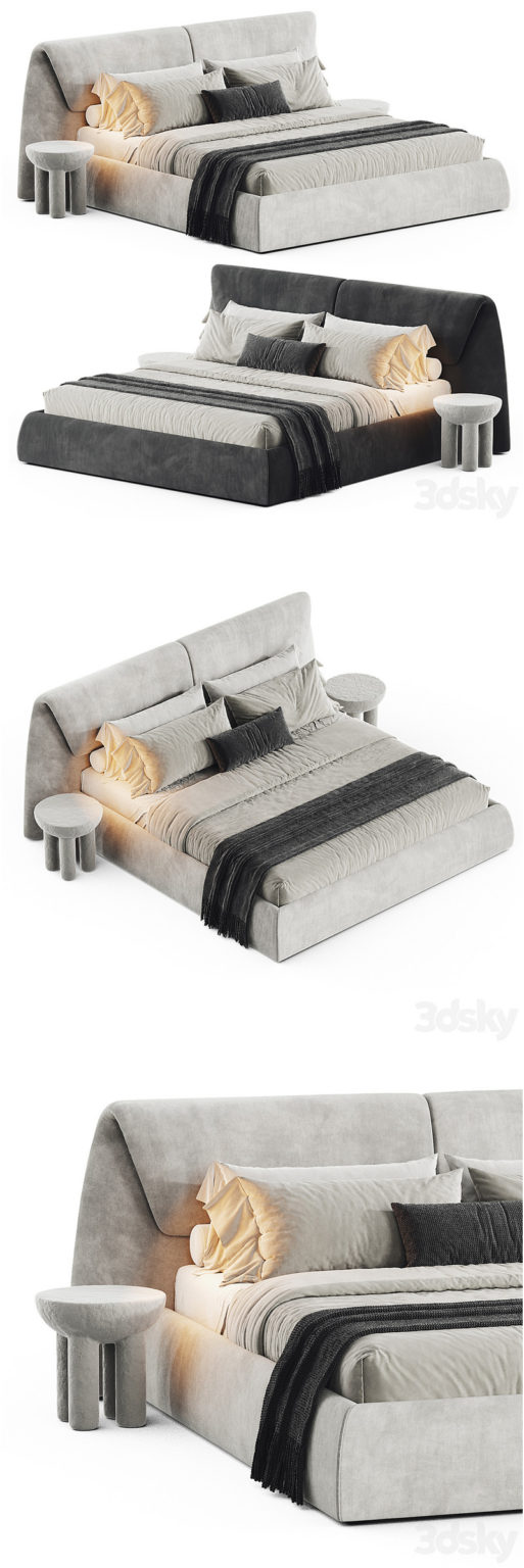 Desire FX 3d models | SIMON Bed – 3D Model