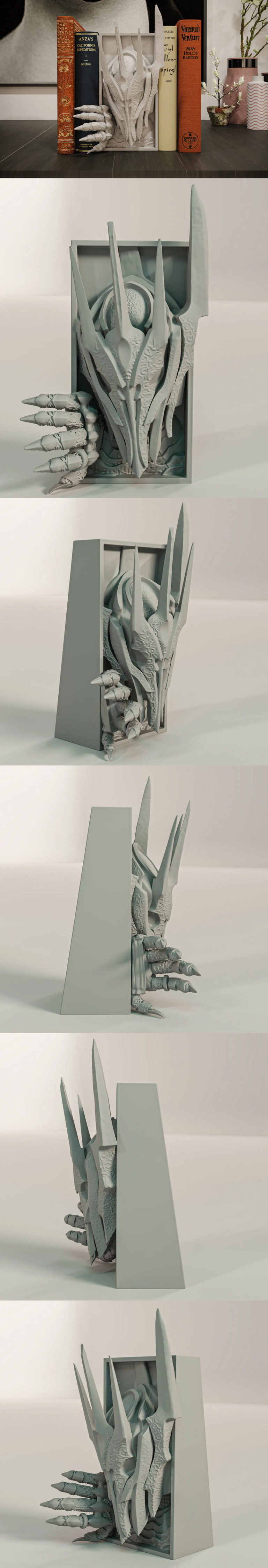 Desire FX 3d models | Sauron Book Nook – 3D Print Model