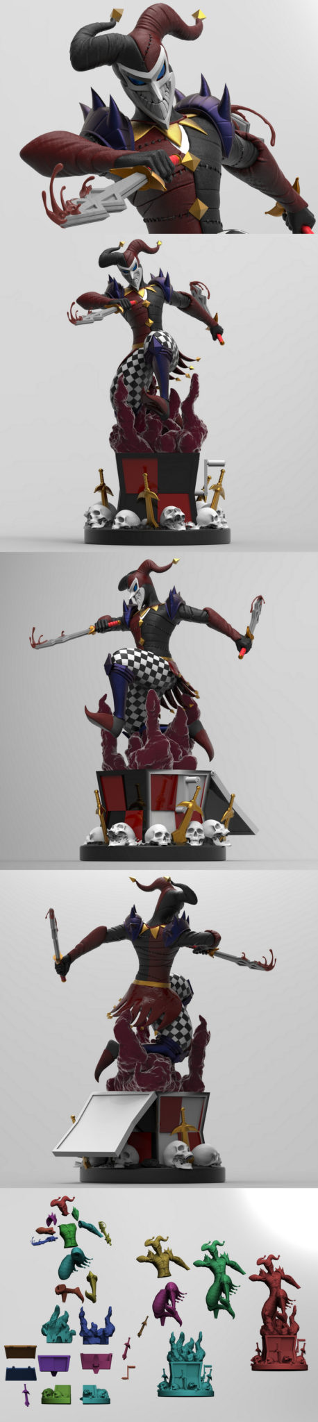 Desire FX 3d models | Shaco – League of Legends – 3D Print Model