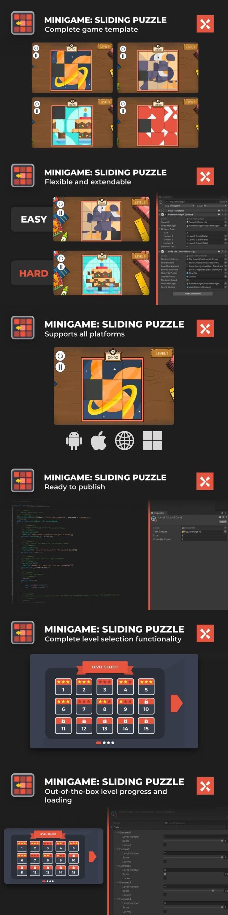 Desire FX 3d models | Sliding Puzzle Game Template v4.0.1