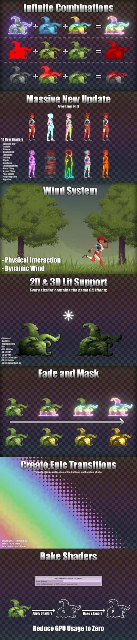 Desire FX 3d models | Sprite Shaders Ultimate v6.10 (05 Dec 2024)