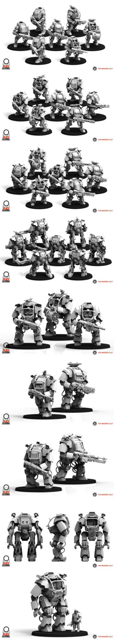 Desire FX 3d models | Universal Guard – Mech Suits – 3D Print Model