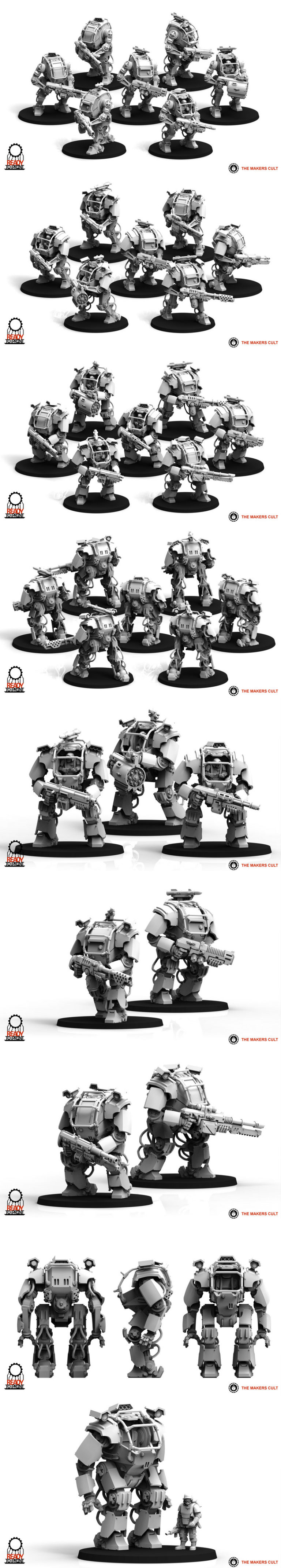 Desire FX 3d models | Universal Guard – Mech Suits – 3D Print Model