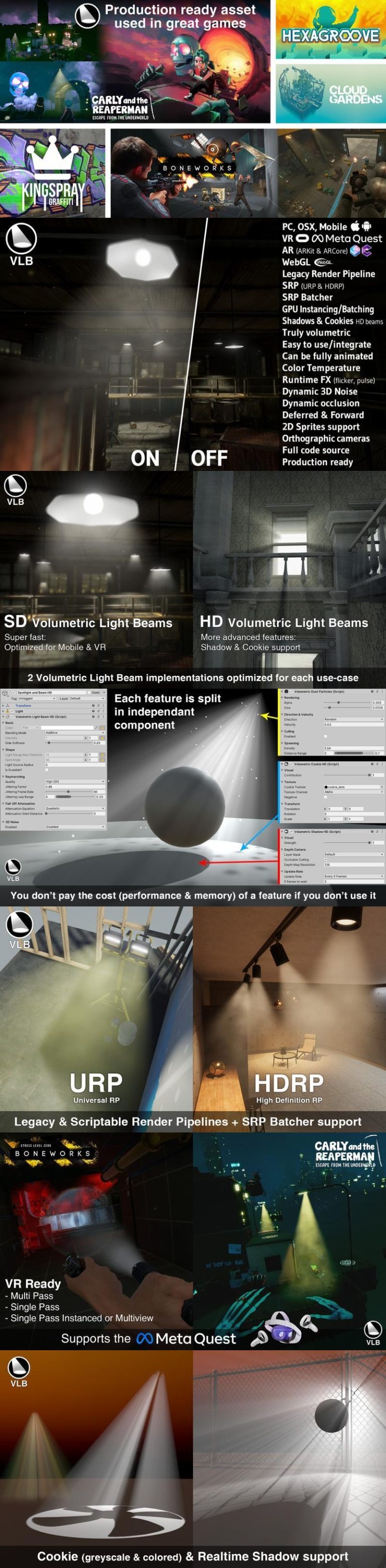 Desire FX 3d models | Volumetric Light Beam v2.2.2