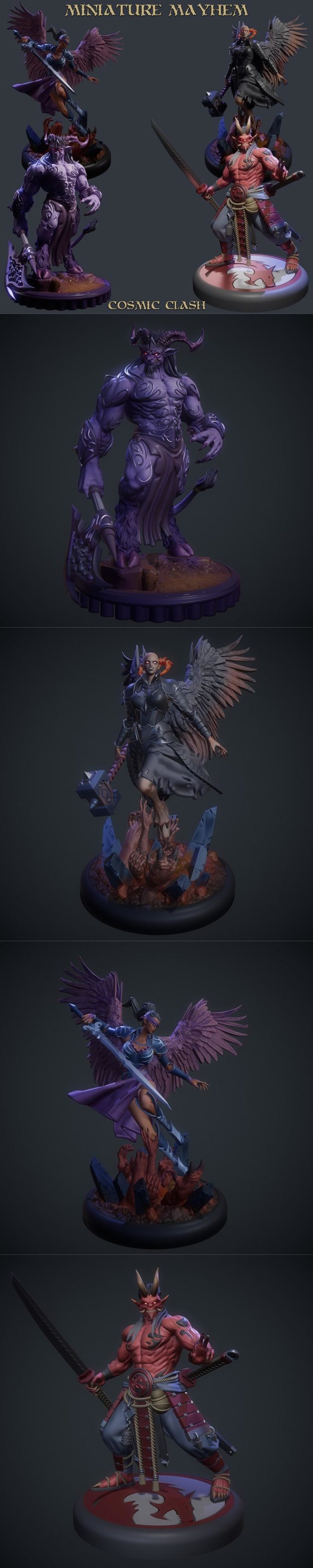 Desire FX 3d models | Miniature Mayhem – Cosmic Clash – 5e Stats ...