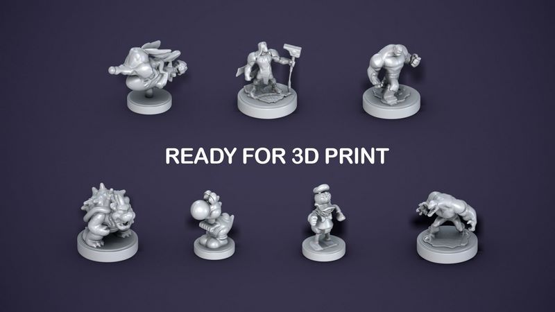 Desire FX 3d models | Figures Collection for Decoration and Printing ...