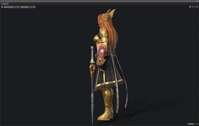 Desire FX 3d models | Female warrior 3D model