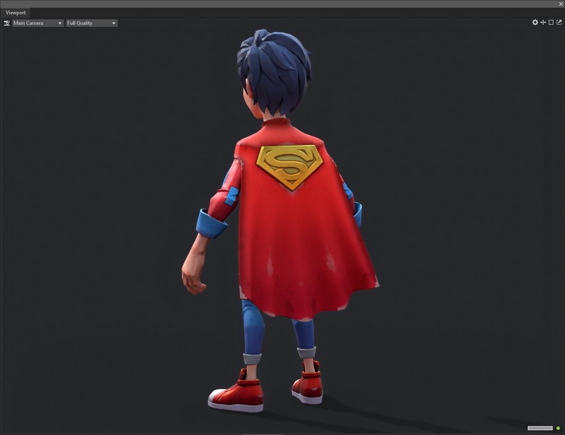 Desire FX 3d models | Superboy Low-poly 3D model