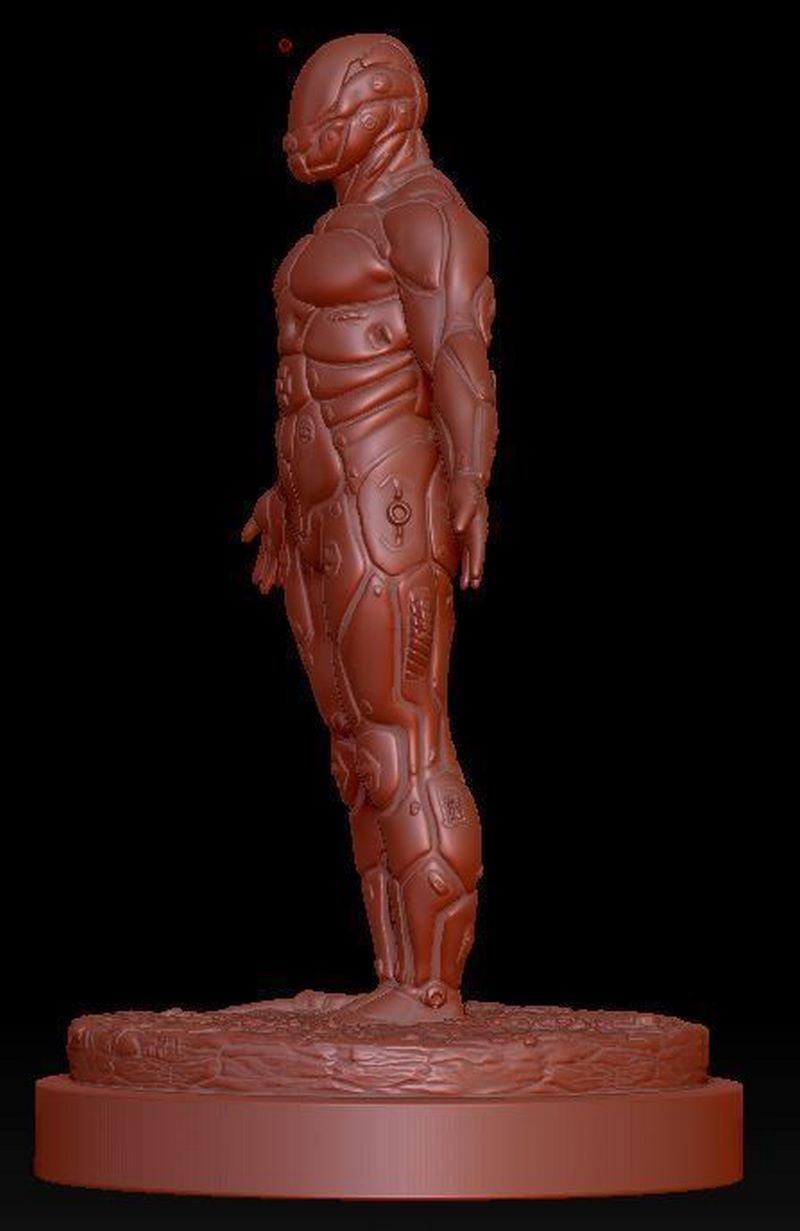 Desire FX 3d models | Bionic Human 3D print model