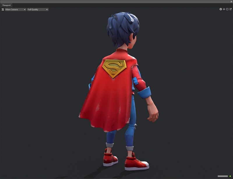 Desire FX 3d models | Superboy Low-poly 3D model