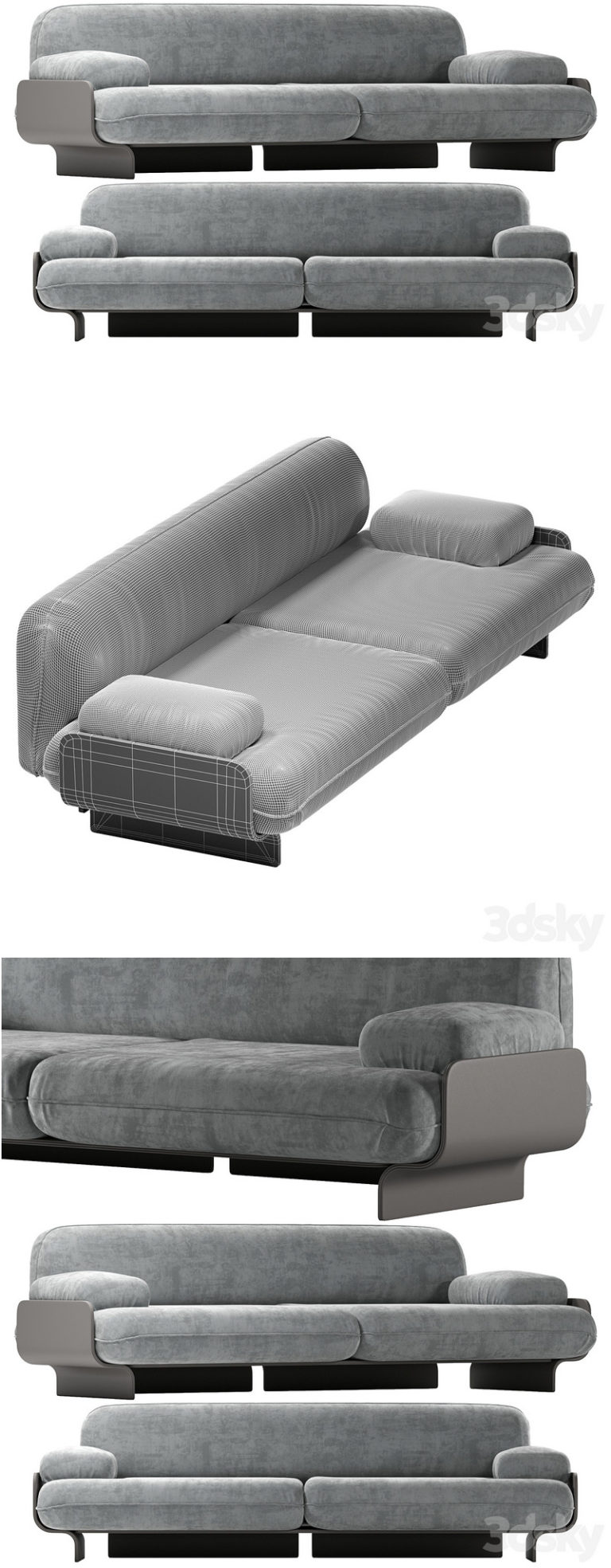 Desire FX 3d models | Baxter, sofa fabric – 3D Model